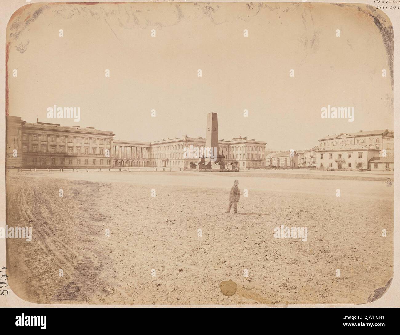 Warsaw, Plac Saski (Saxon Square, Józef Piłsudski square)., Plac Saski ...