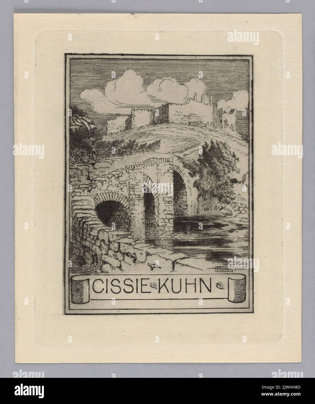 Cissie 1871 1961 ex libris hi-res stock photography and images - Alamy