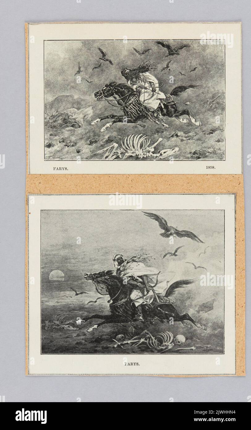 Reproduction of a painting: Juliusz Kossak (1824-1899), Illustrations ...