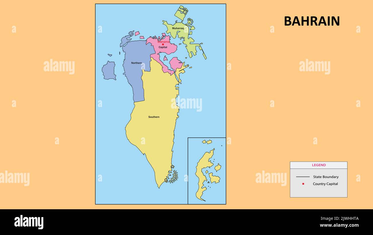 Political map middle east Stock Vector Images - Alamy