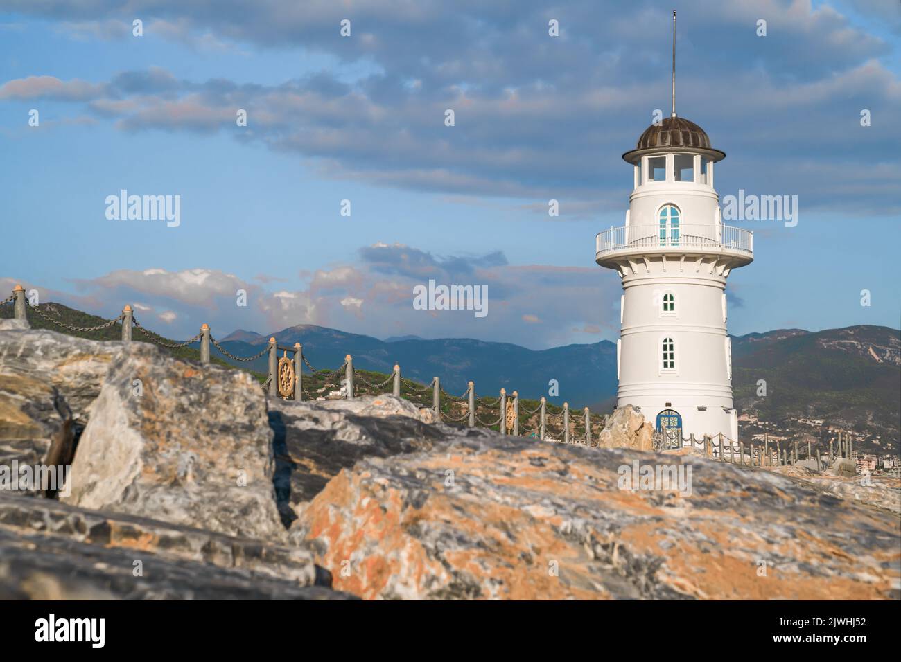 Port architecture mountains hi-res stock photography and images - Alamy
