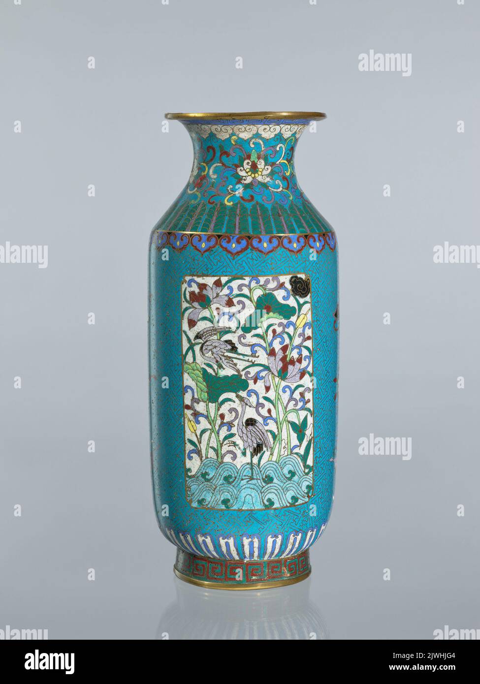 Cylindrical vase. unknown, craftsman Stock Photo - Alamy