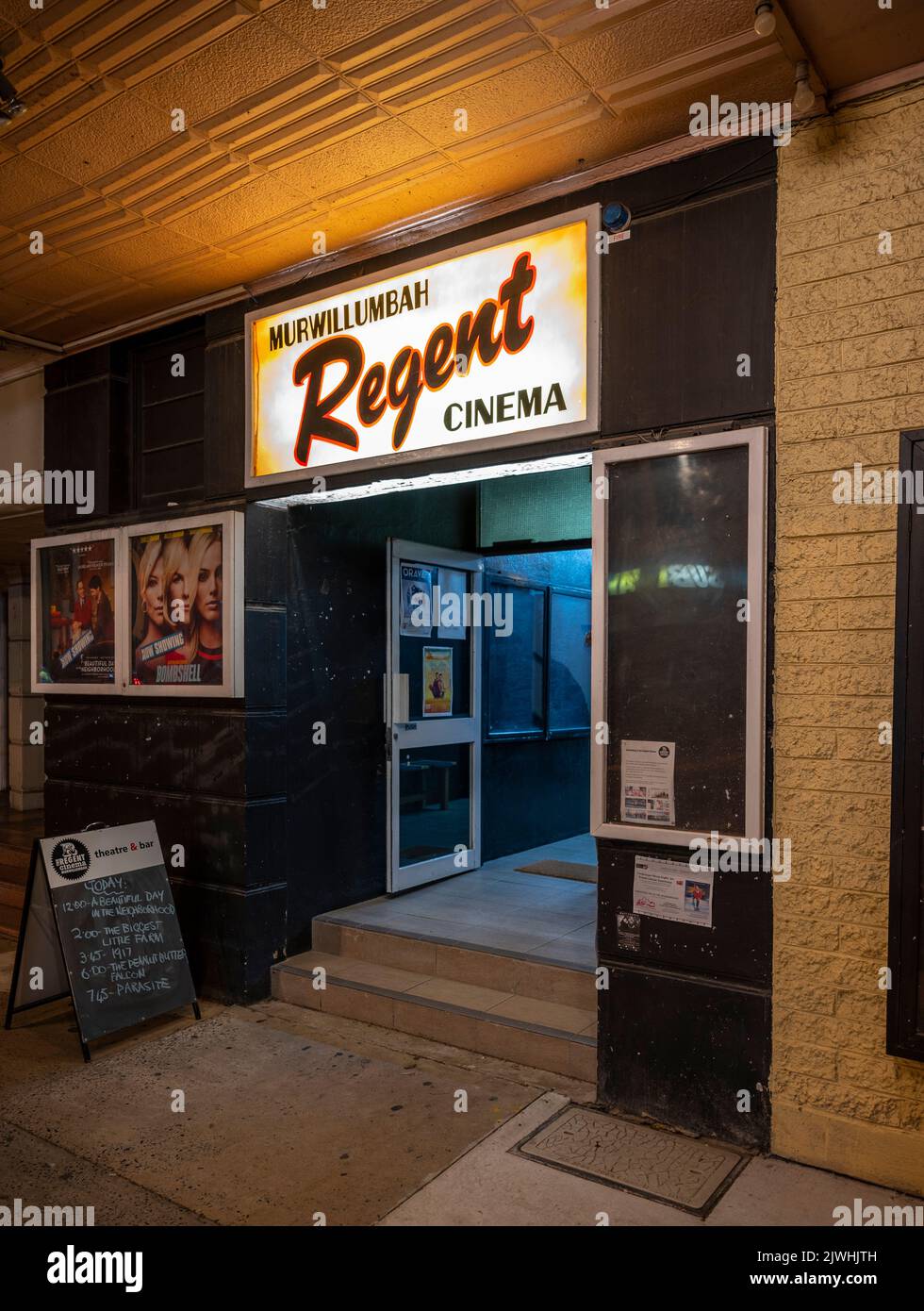 The old Regent Cinema in Murwillumbah in northern New South Wales at ...