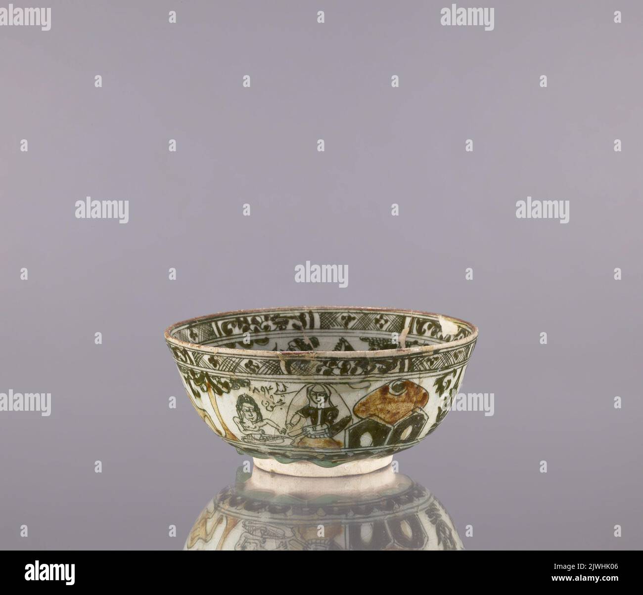 Hemispherical bowl. unknown, craftsman Stock Photo - Alamy