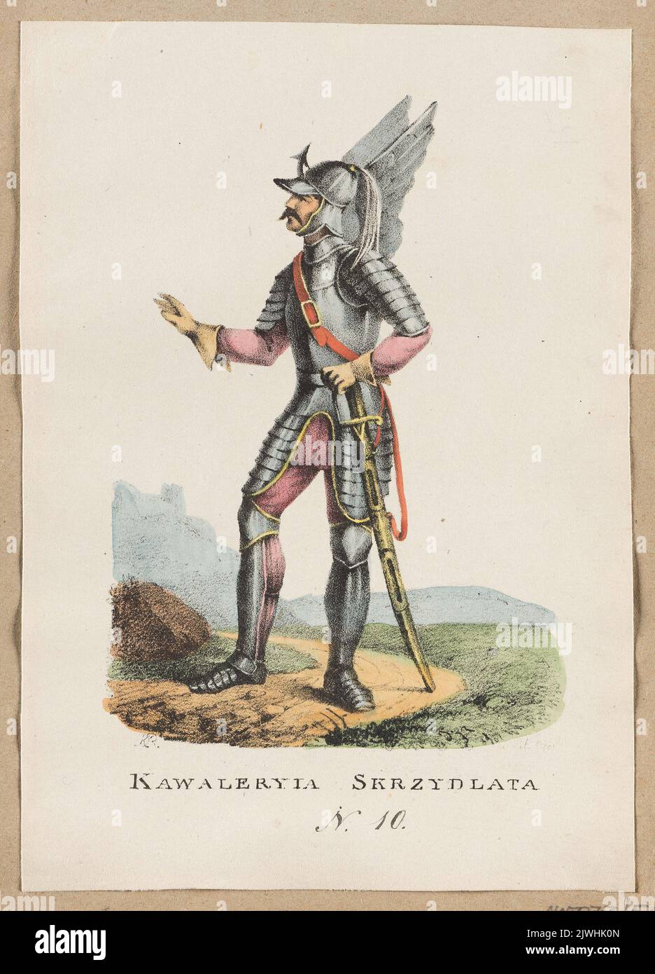 Winged cavalry (Chart 10 in the publication: Notable ancient costumes ...