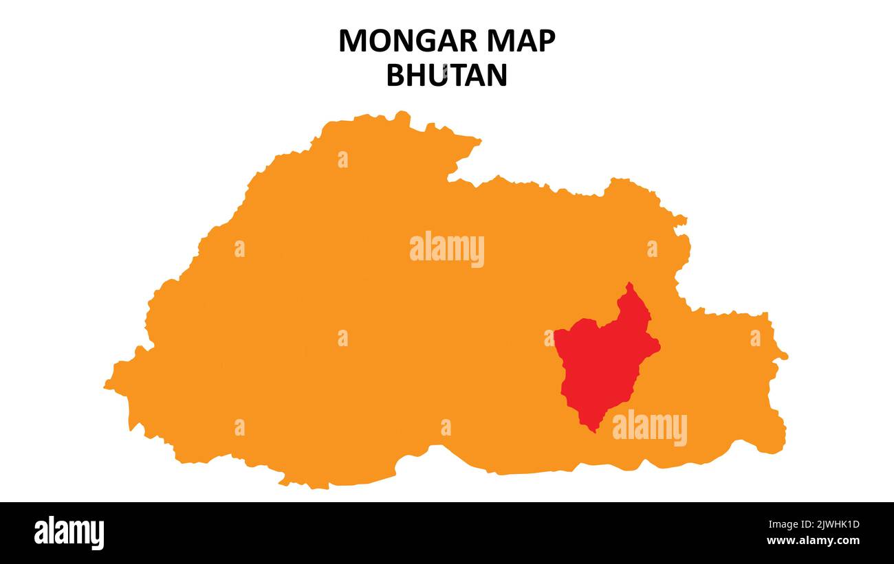 Abstract vector color map bhutan hi-res stock photography and images ...