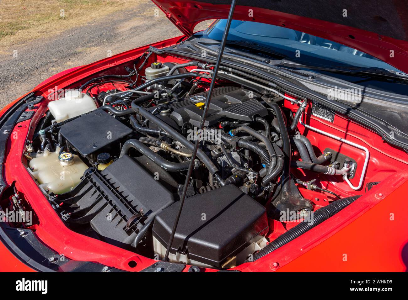 2006 Mazda NC mx5 at Glen Innes, northern New South Wales, Australia, a ...