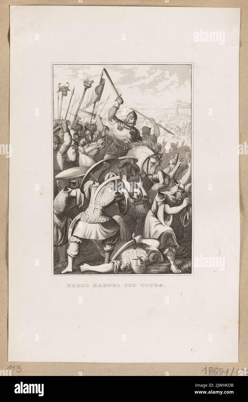 Charles martel at the battle of tours hi-res stock photography and ...