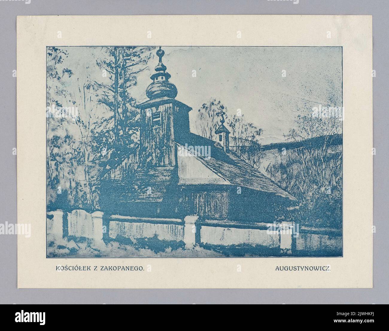 Reproduction of a painting: Augustynowicz, Aleksander (1865-1944 ...