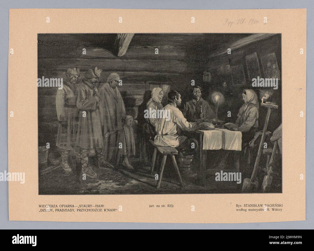 Reproduction of a painting: Bagieński, Stanisław (1876-1948 ...