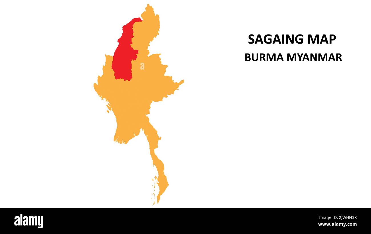 Yangon map Stock Vector Images - Alamy