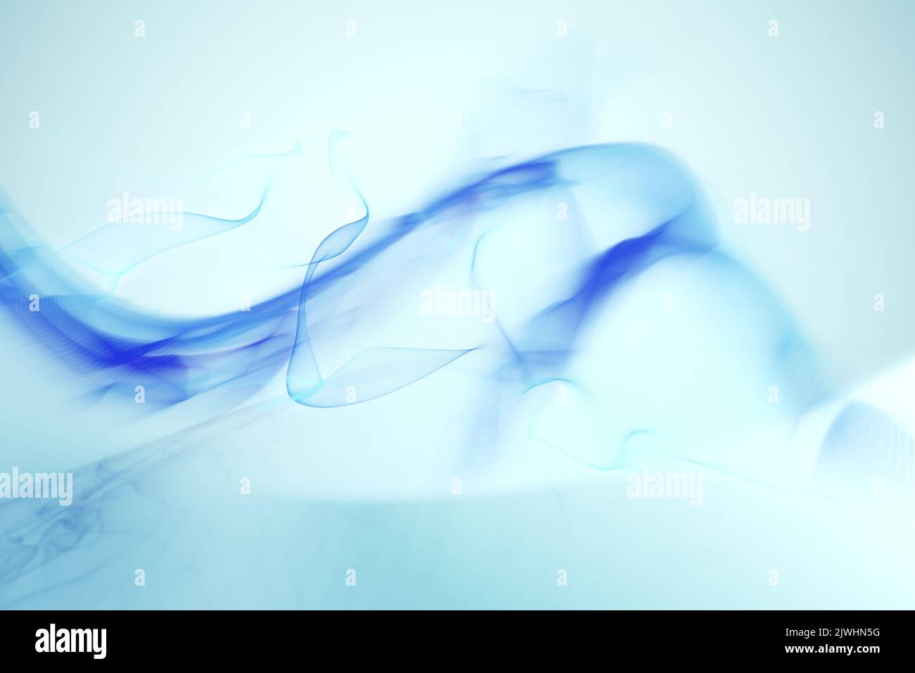 Blue abstract design Stock Photo - Alamy