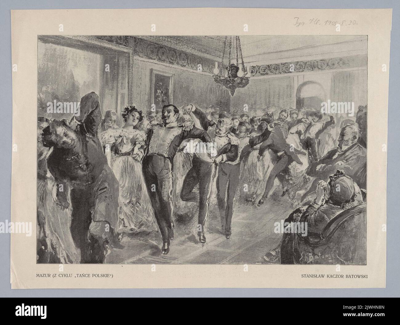 Reproduction of a painting: Kaczor-Batowski, Stanisław (1866-1946 ...