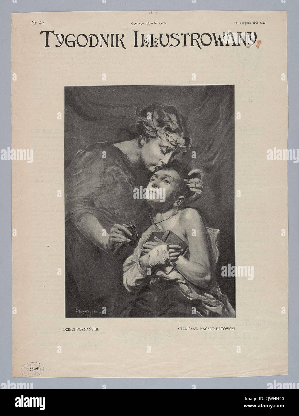 Reproduction of a painting: Kaczor-Batowski, Stanisław (1866-1946 ...