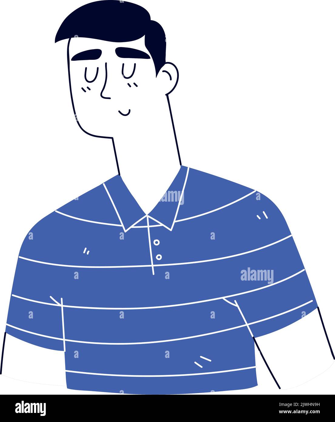 man character, line art Stock Vector Image & Art - Alamy