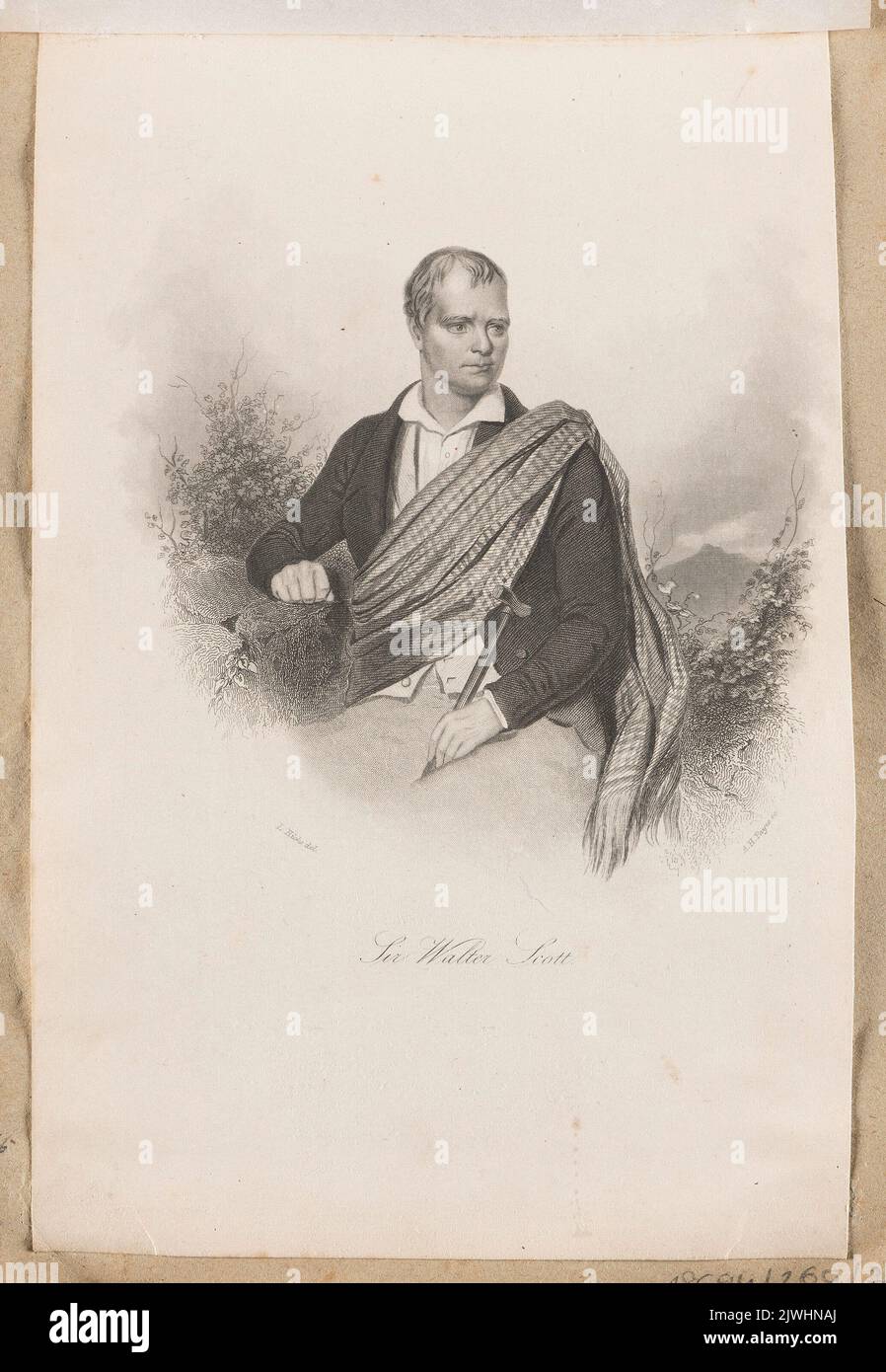 Walter 1771 1832 iconography hi-res stock photography and images - Alamy