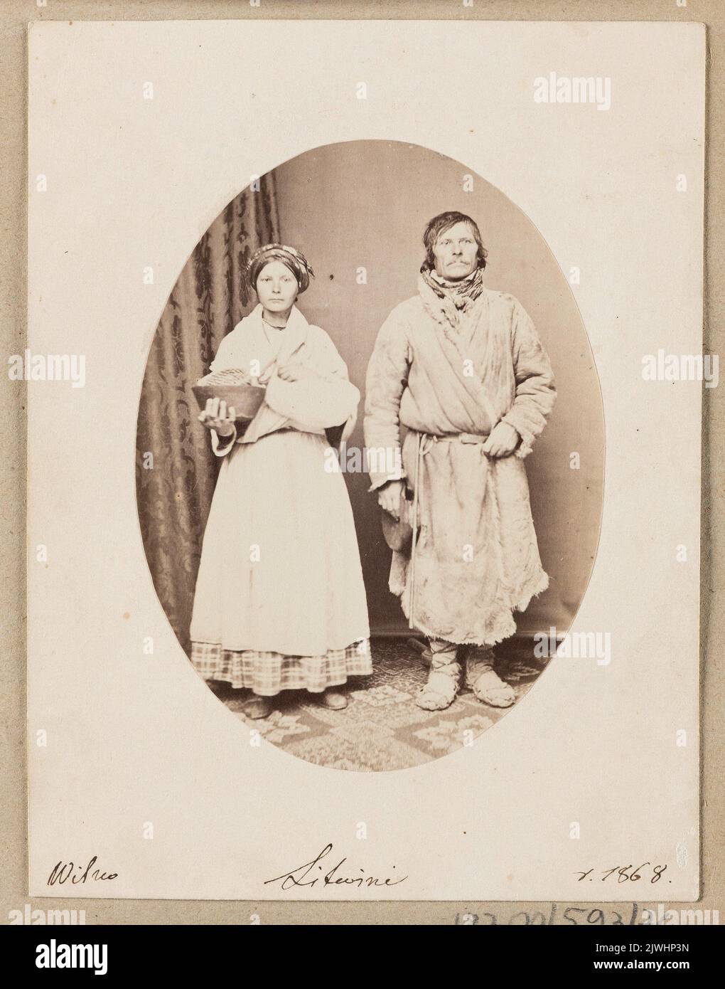 Two Lithuanians. unknown, photographer Stock Photo - Alamy