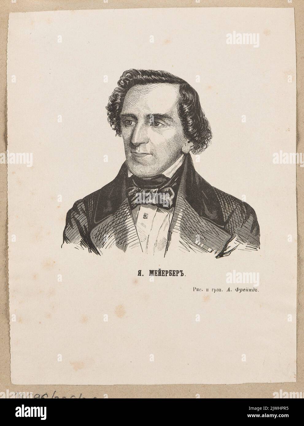 Meyerbeer hi-res stock photography and images - Alamy