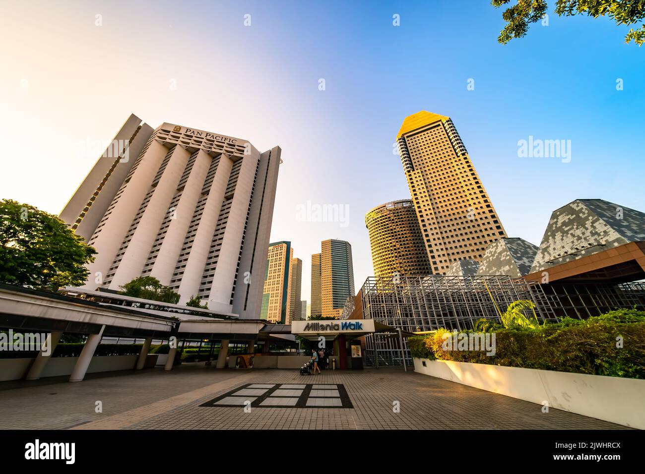 Millenia Walk is a Modern mall with fashion shops, global eateries a ...