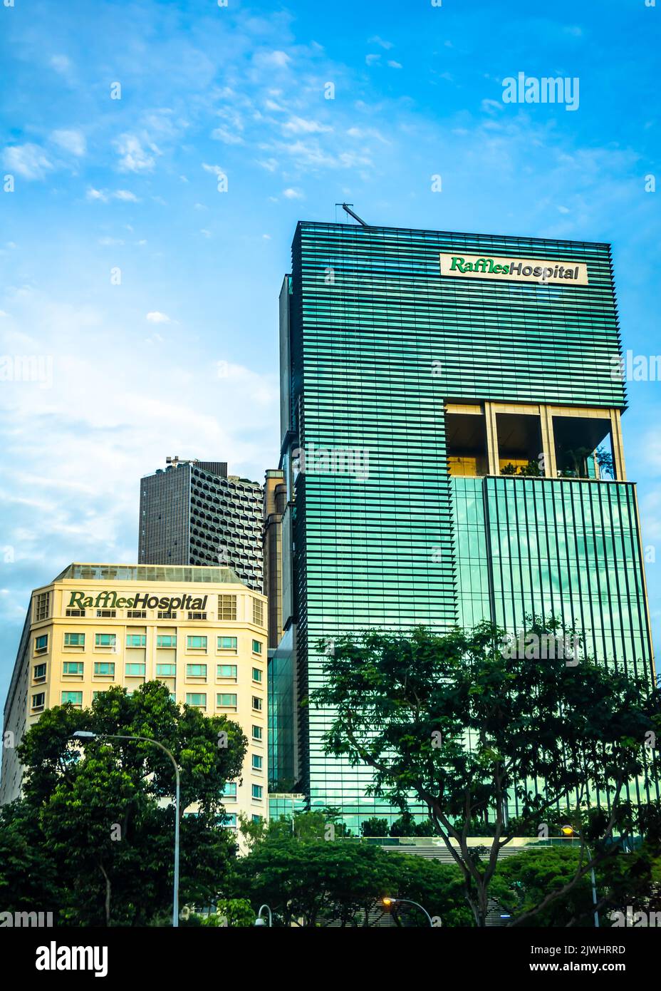 Raffles Hospital It is located in the southeast of the city centre near ...