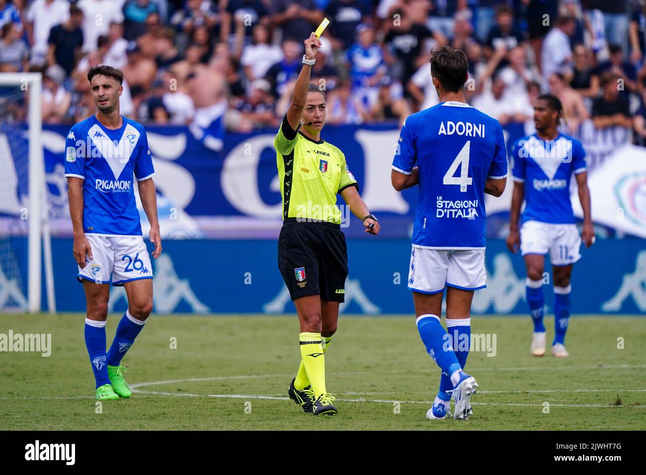 Mario Rigamonti stadium, Brescia, Italy, September 03, 2022, Maria Sole ...
