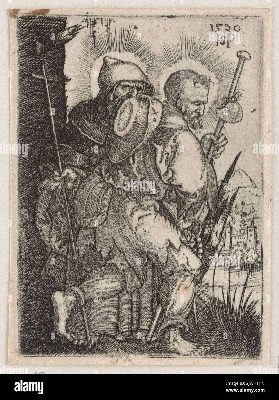 St. Philip and St. James the Elder, from the cycle: Christ and the ...