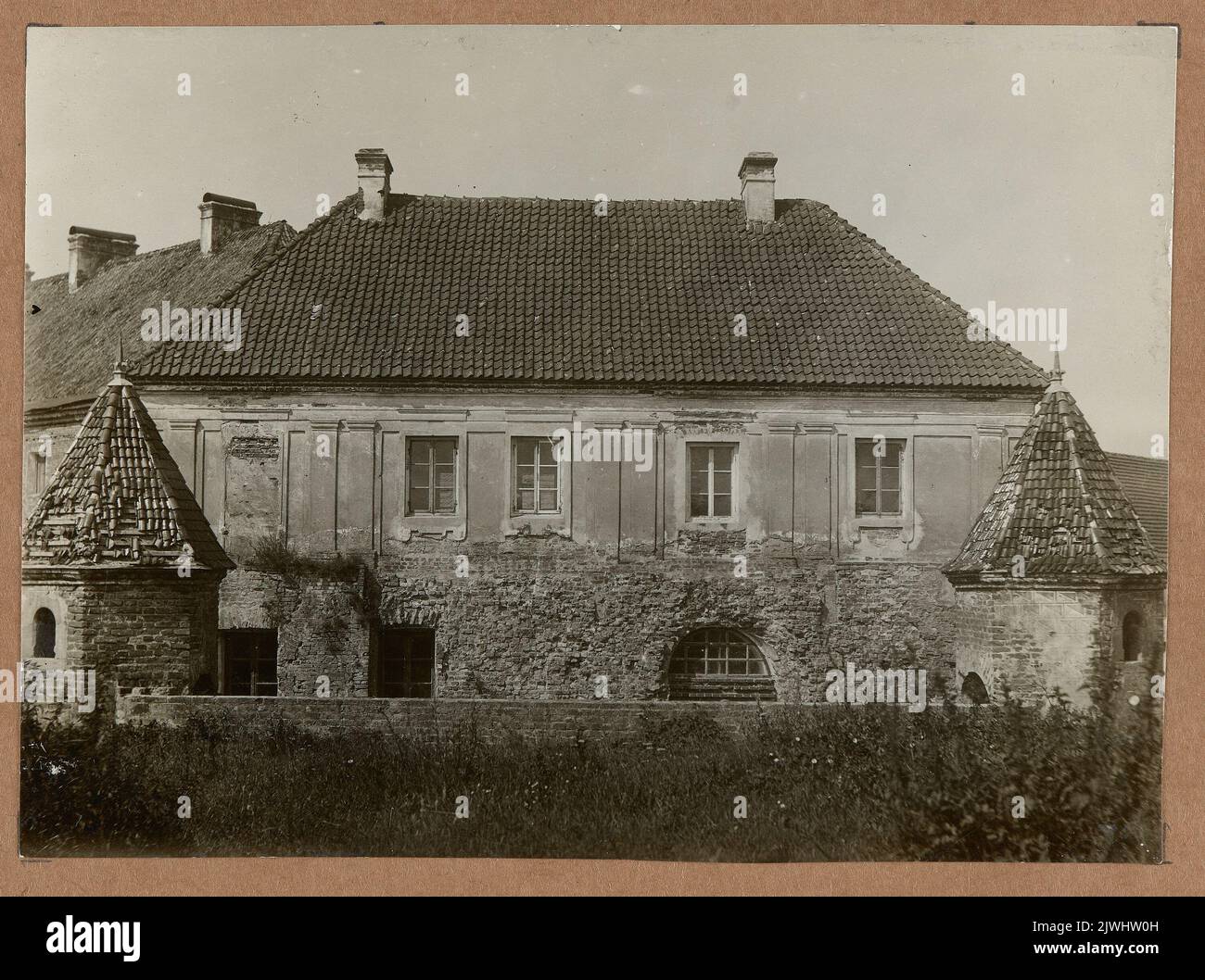 Ołyka (curr. Olyka, Ukraine). Radziwiłł family castle – so-called ...