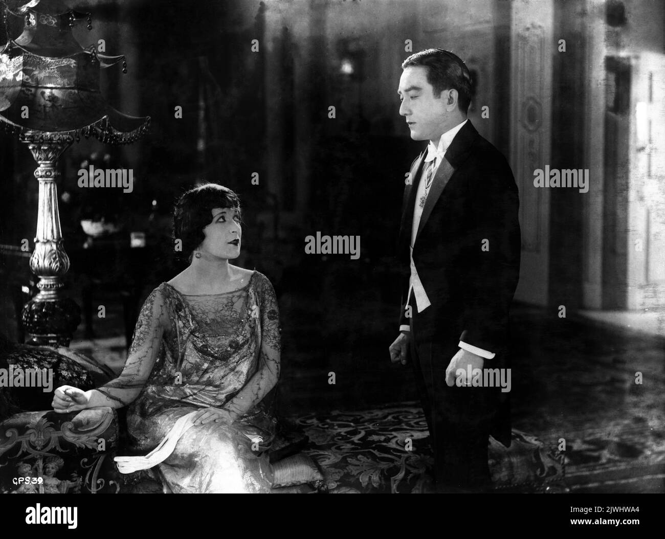 IVY DUKE and SESSUE HAYAKAWA in THE GREAT PRINCE SHAN 1924 director A.E ...