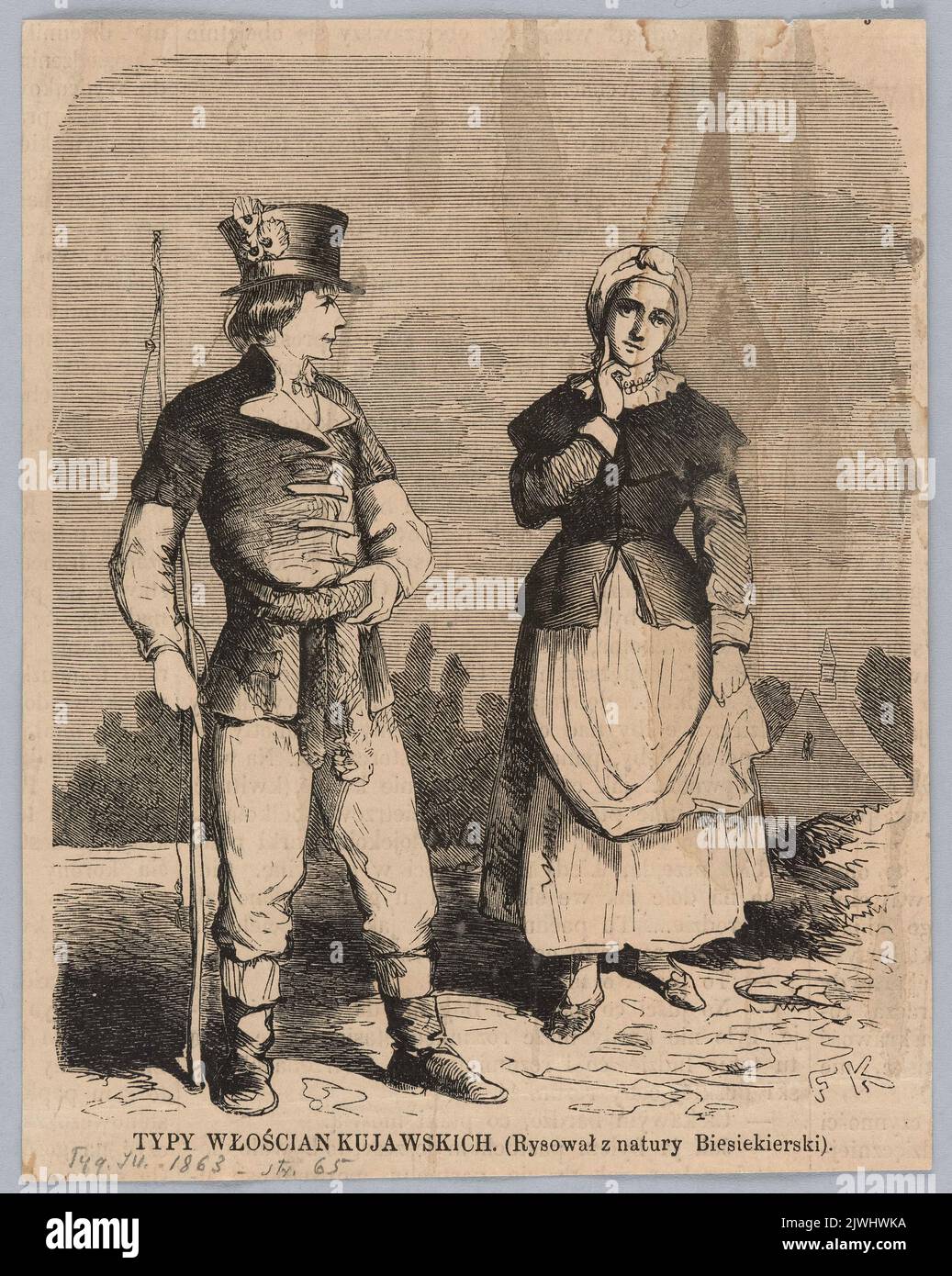 Biesiekierski, Julian (1839-1946), Types of landowners from the Kuyavy ...