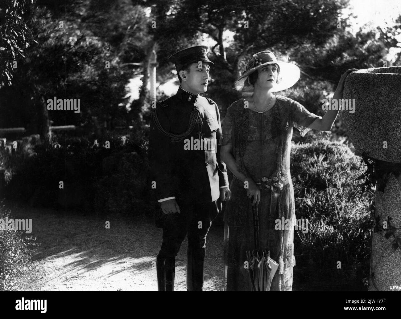 SESSUE HAYAKAWA and IVY DUKE in THE GREAT PRINCE SHAN 1924 director A.E ...