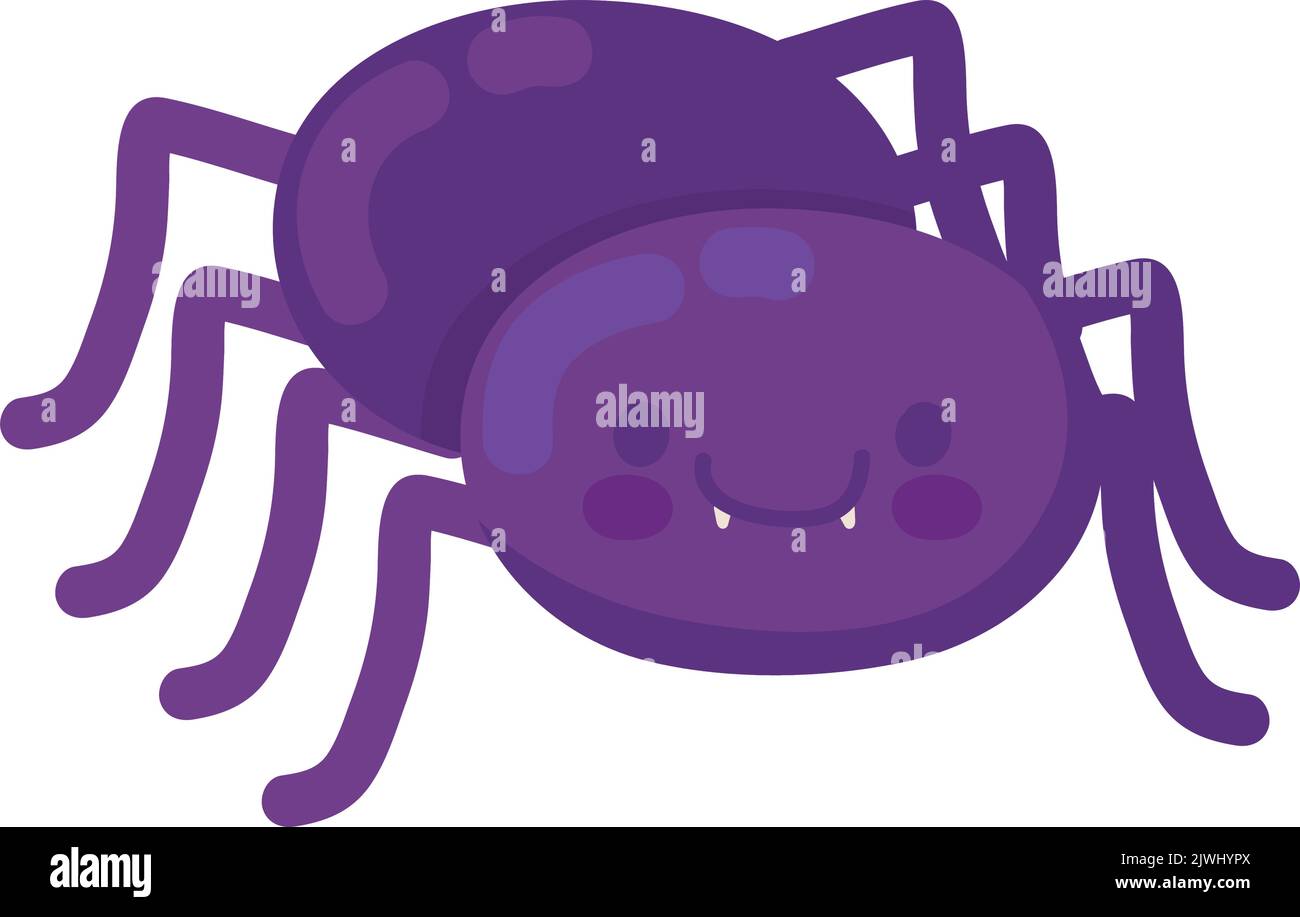 cute spider cartoon Stock Vector Image & Art - Alamy