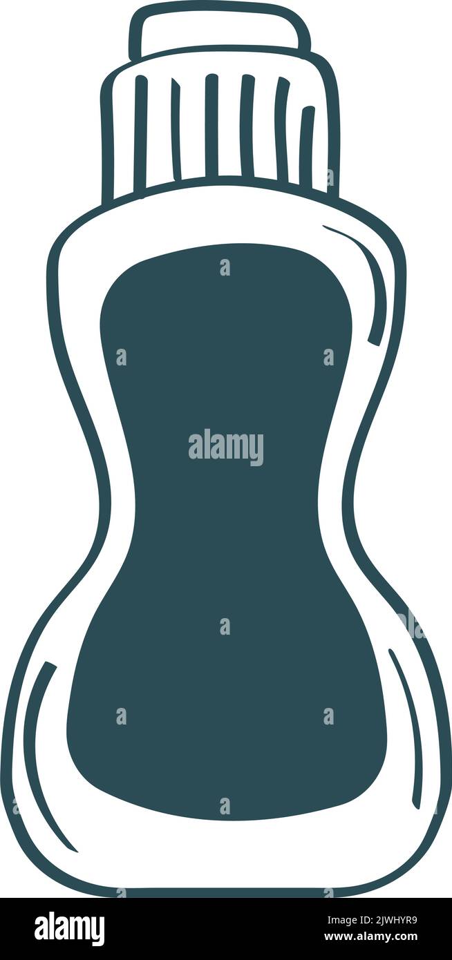 Blank plastic bottle laundry Stock Vector Images - Alamy