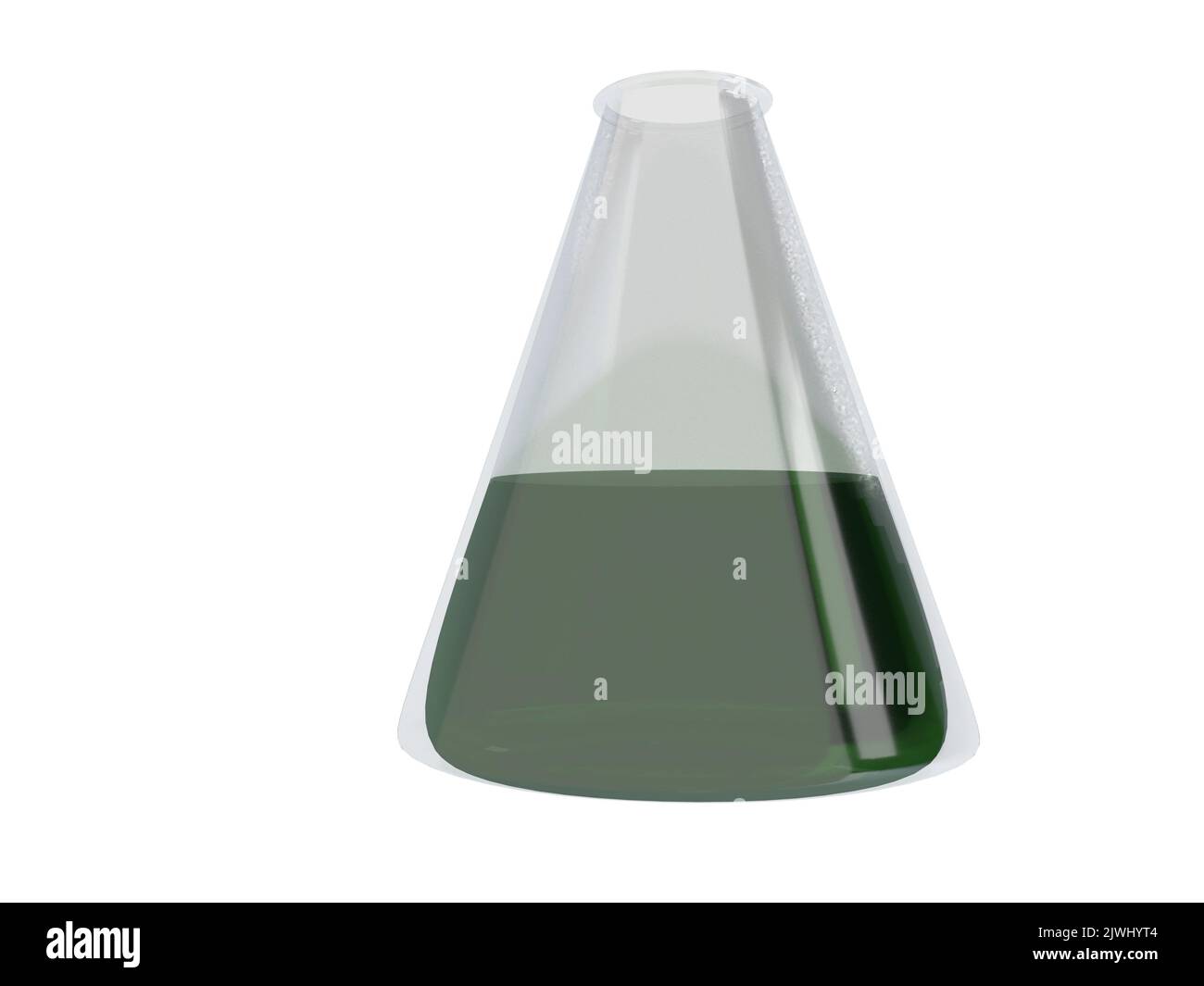 Erlenmeyer flask chemical liquid 3d hi-res stock photography and images ...