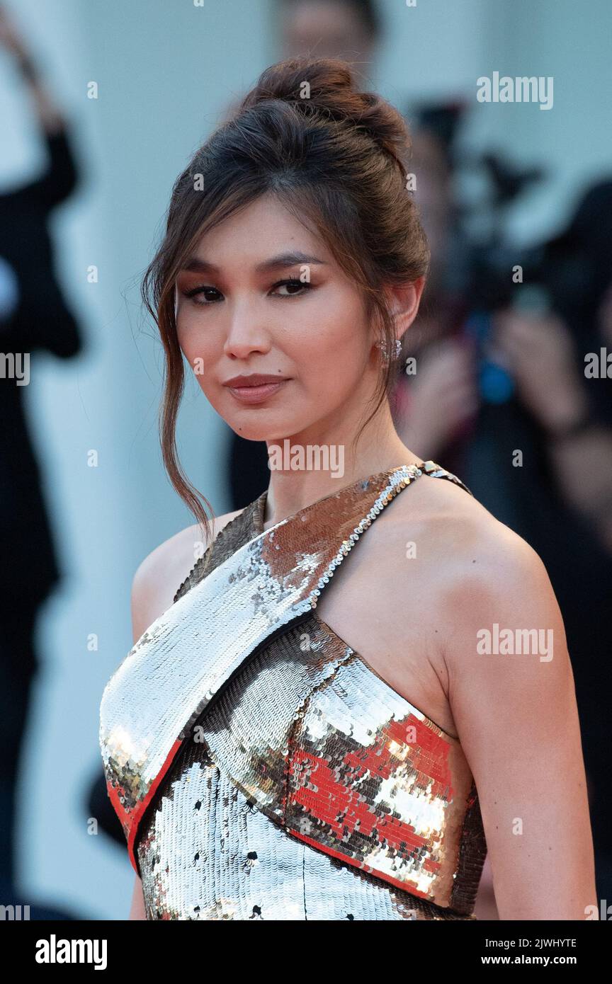 Venice, Italy. 05th Sep, 2022. Gemma Chan attends Don't Worry Darling ...