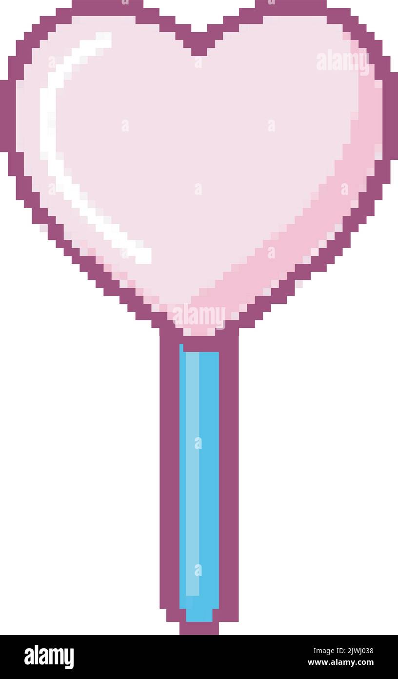 Candy in pixel art hi-res stock photography and images - Alamy