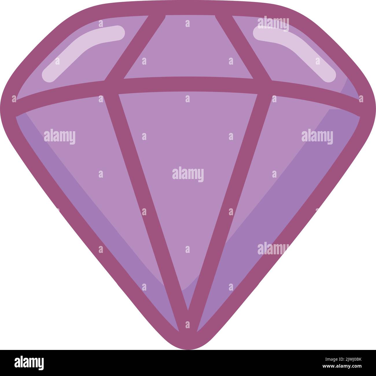 diamond cartoon icon Stock Vector Image & Art - Alamy