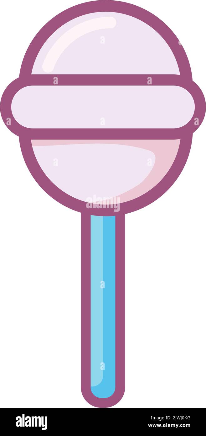 candy in stick cartoon Stock Vector Image & Art - Alamy