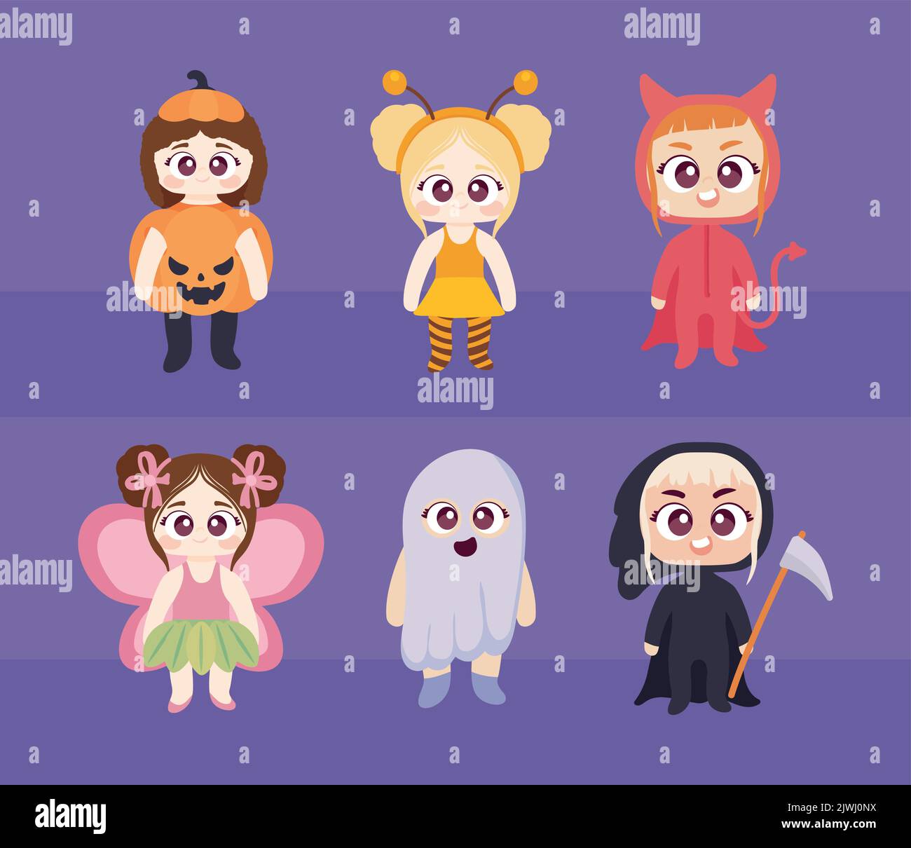 icons halloween costumes Stock Vector Image & Art - Alamy