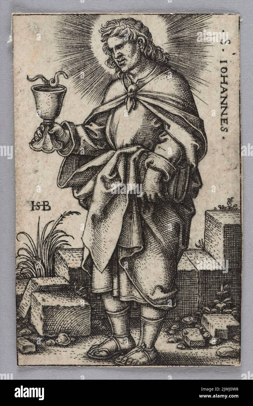 St. John, from the cycle: The Twelve Apostles. Beham, Sebald (1500-1550 ...