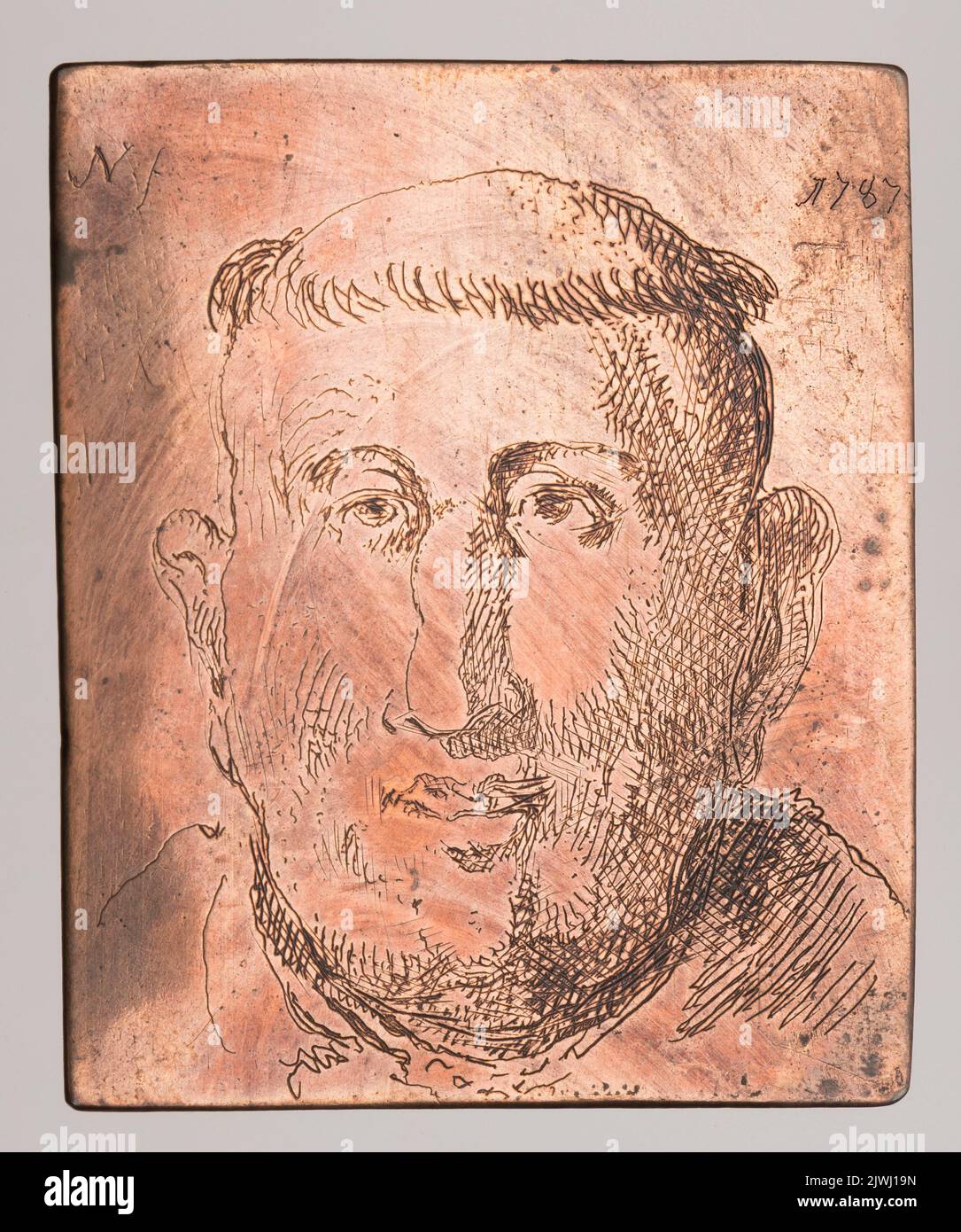Monk’s head. Norblin de la Gourdaine, Jean Pierre (1745-1830), graphic ...