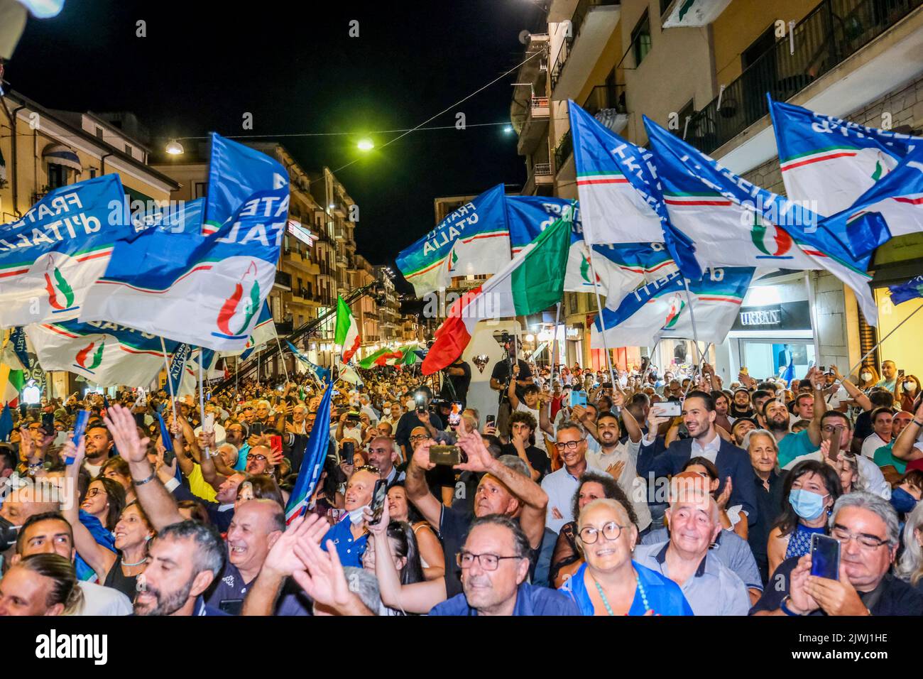 Giorgia meloni italian flag hi-res stock photography and images - Alamy