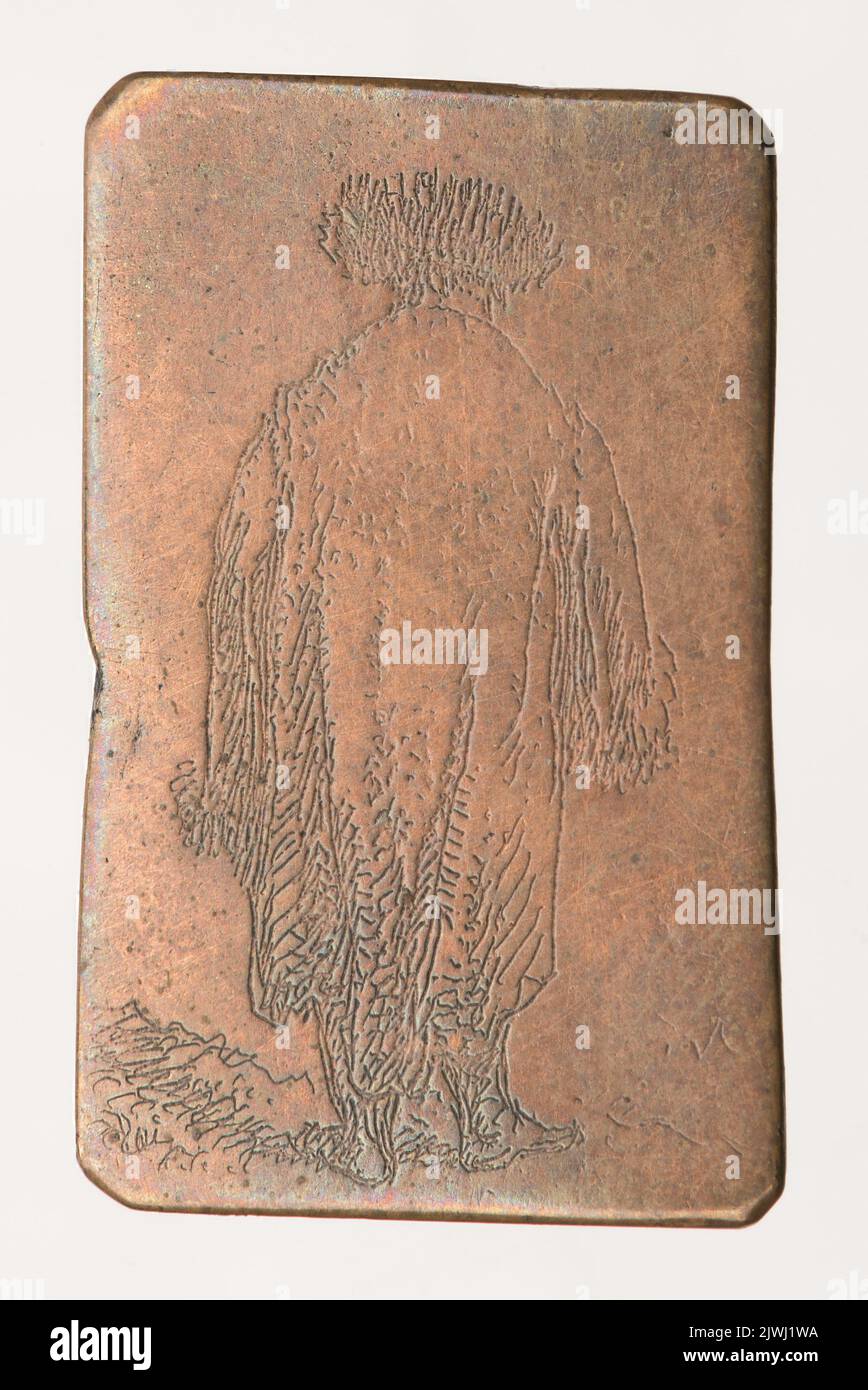 Man in a fur coat. Norblin de la Gourdaine, Jean Pierre (1745-1830 ...