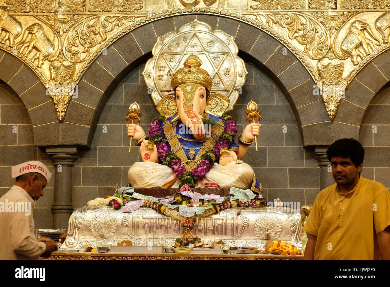 02 September 2022, Pune, Maharashtra, India, Beautiful sculpture of ...