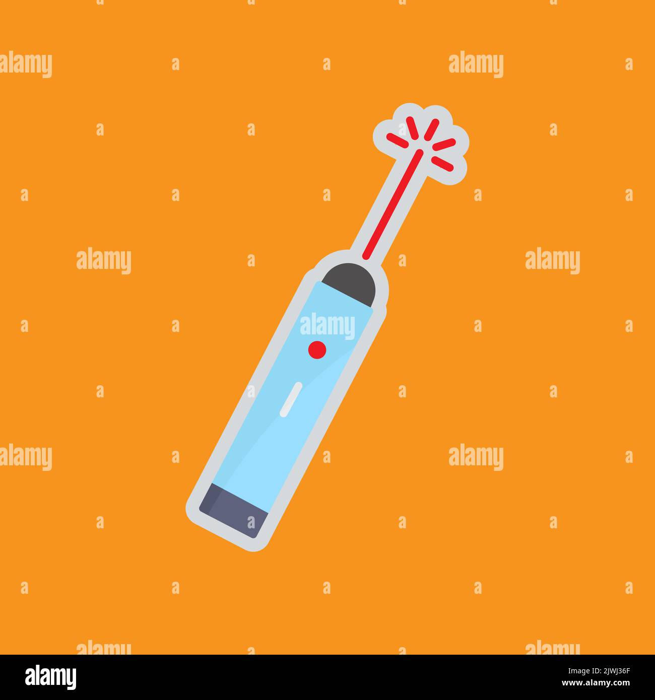 Pointer laser icon. Icon related to electronic, technology. Flat icon ...