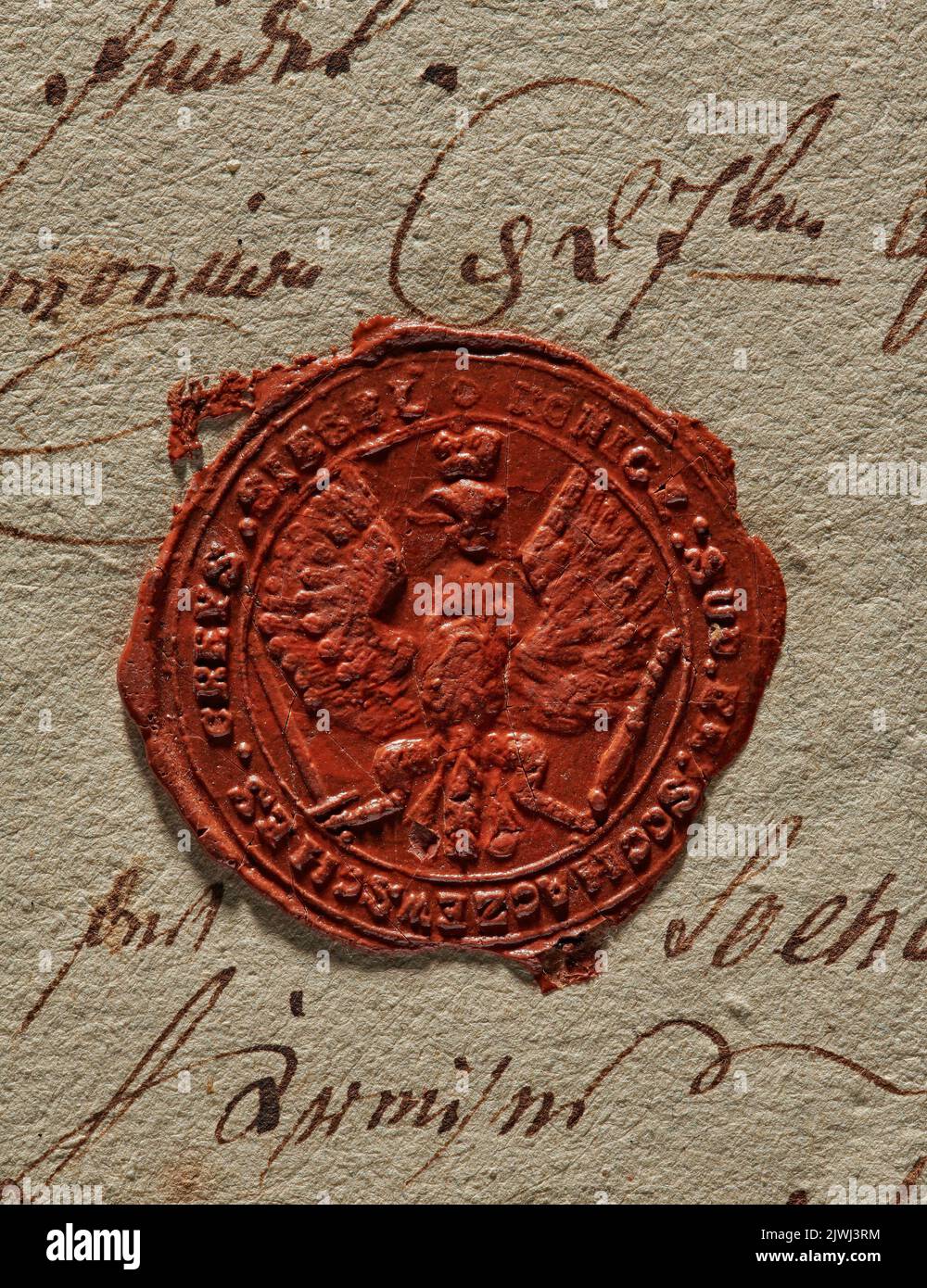 official seal of the Sochaczew County of South Prussia. unknown ...