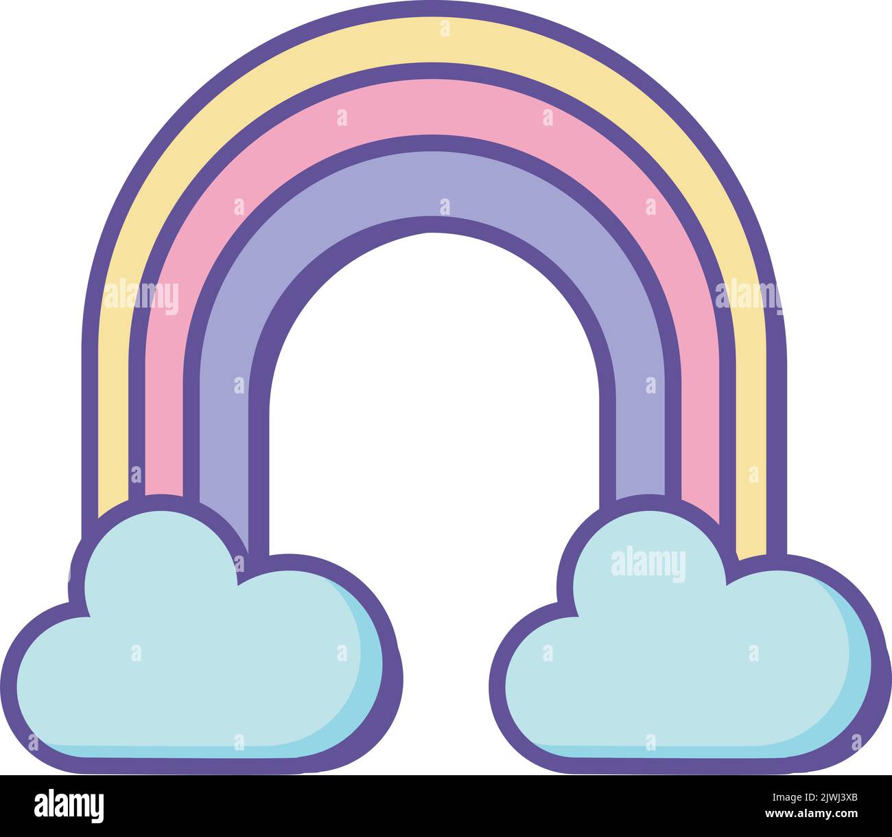 rainbow 90s modern style Stock Vector Image & Art - Alamy