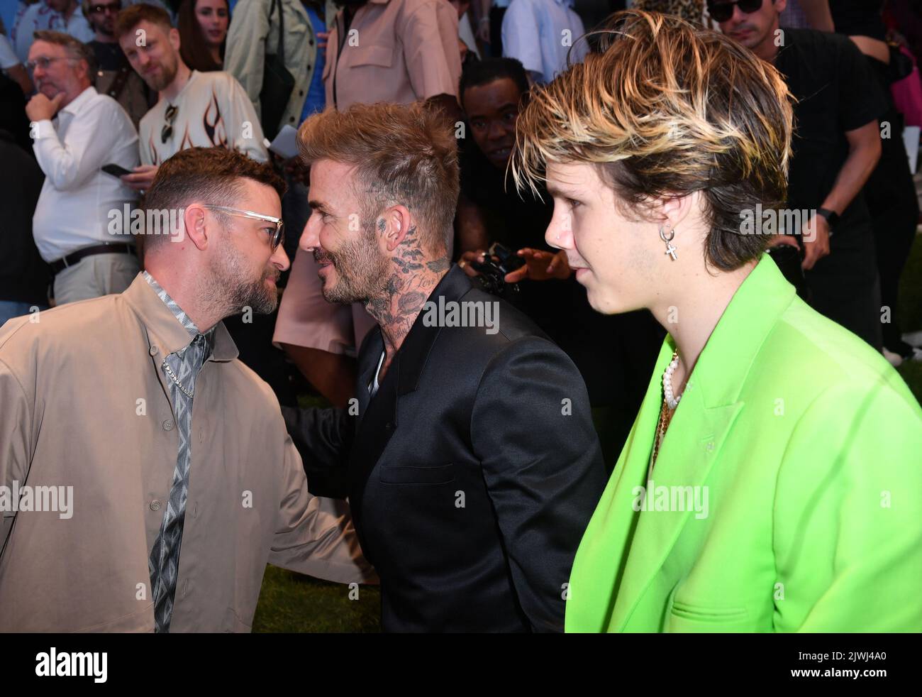 Dior Fashion week: David Beckham, Cruz Beckham, Naomi Campbell, Jessica ...