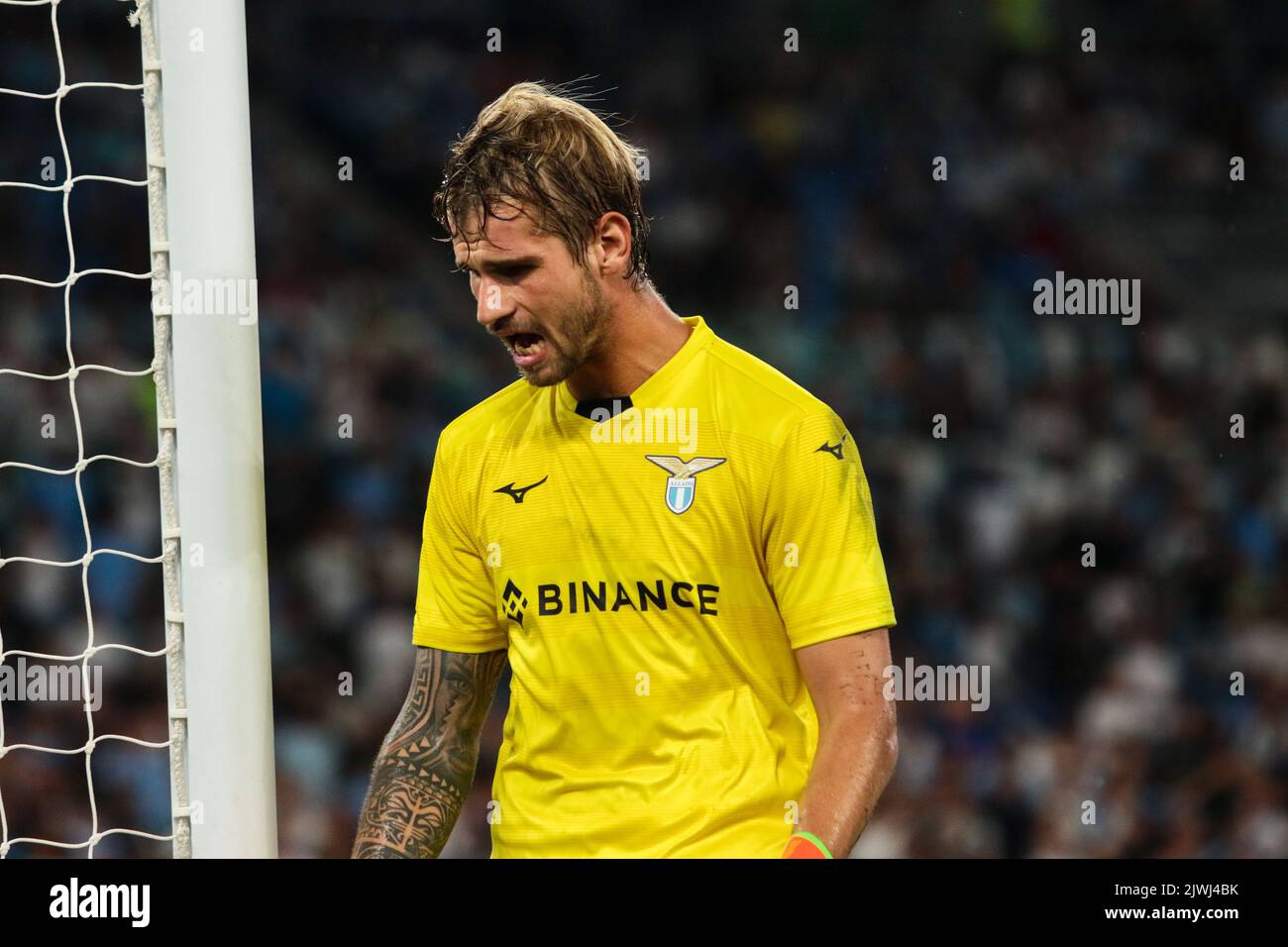 Rome, Italy 3rd September 2022: Ivan Provedel of SS Lazio gestures ...