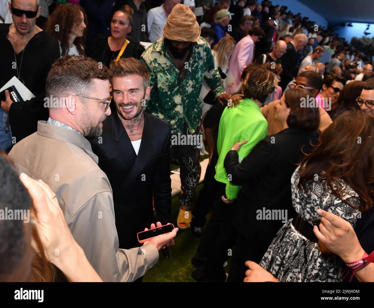 Dior Fashion week: David Beckham, Cruz Beckham, Naomi Campbell, Jessica ...