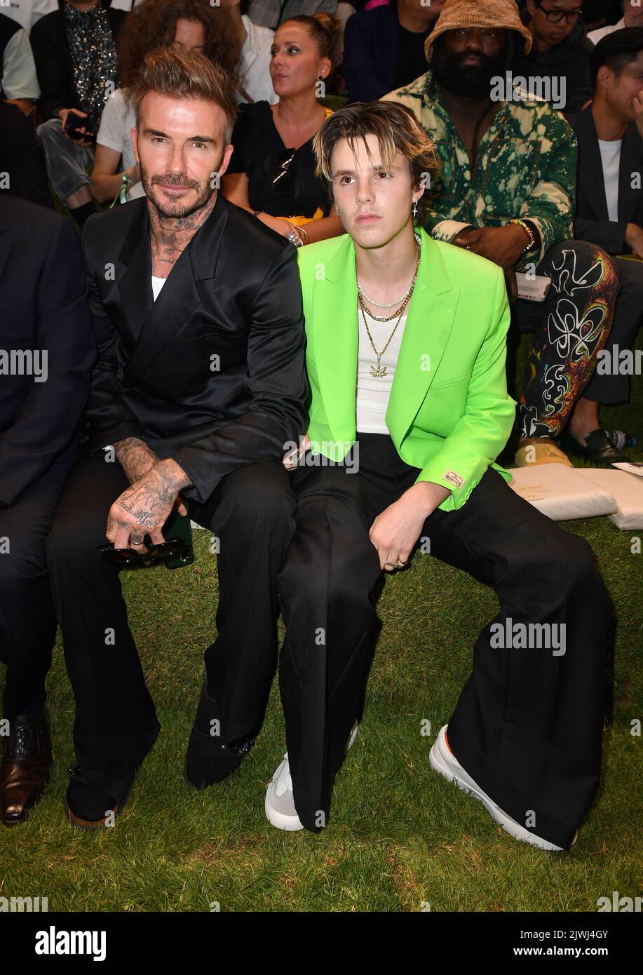 Dior Fashion week: David Beckham, Cruz Beckham, Naomi Campbell, Jessica ...